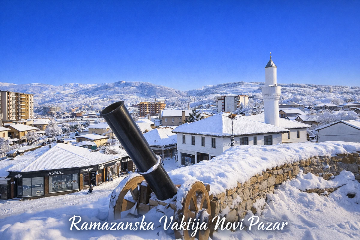 Ramazanska Vaktija Novi Pazar 2026 | Iftar, Sehur i Namazi