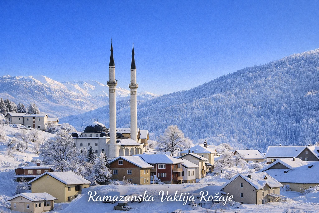 Ramazanska vaktija Rožaje 2026 | Iftar, Sehur i Namazi